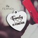 Family is Forever Stainless Steel Charm,personalized Infinity Love ...