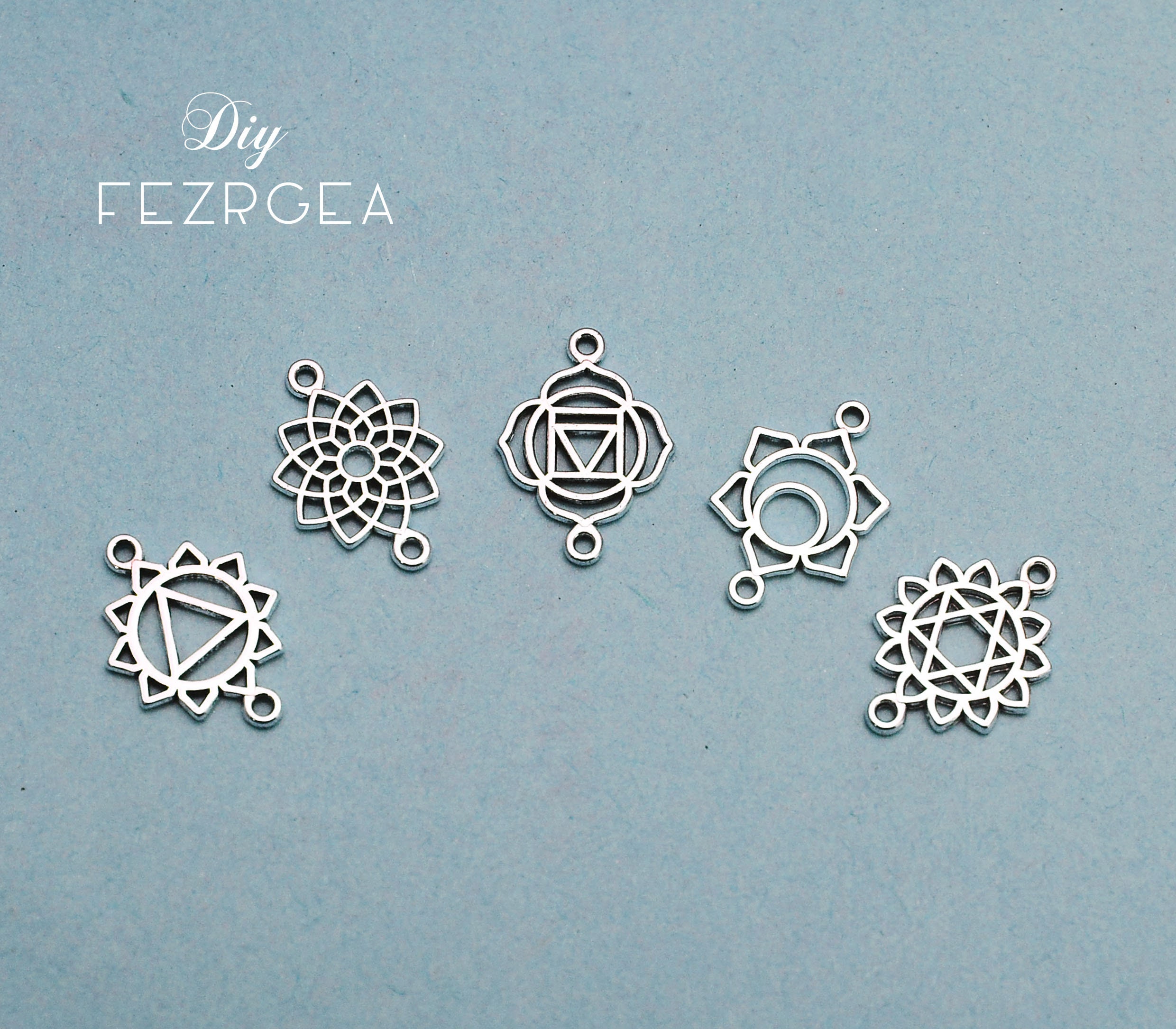 YOGA Antique Silver Charms . Dhalsim Pendants. CM083101 - Etsy