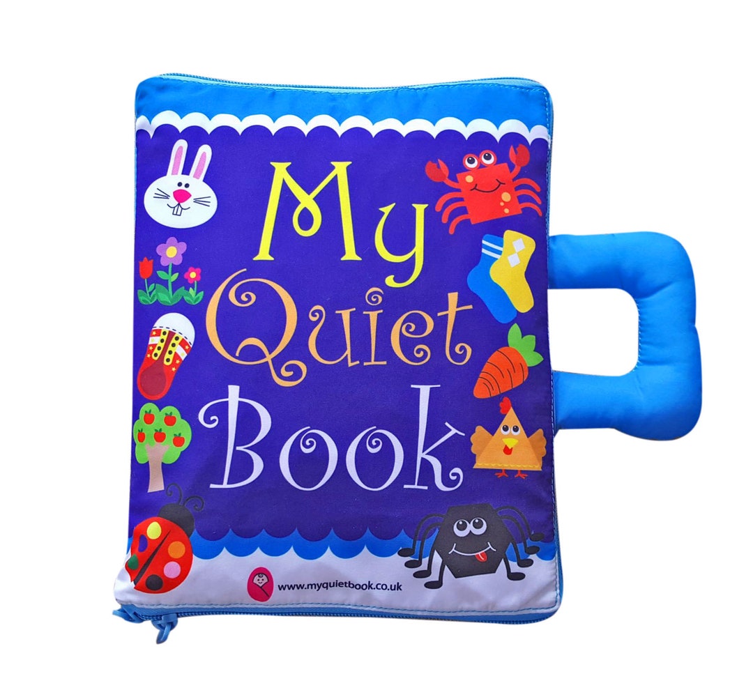 My Quiet Book UK - Extra Large Soft Fabric Activity Book for Toddlers ...