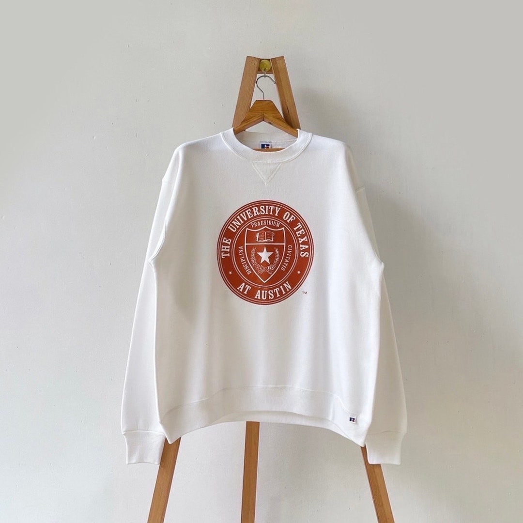 80s University of Texas Austin Sweatshirt/ L - Etsy