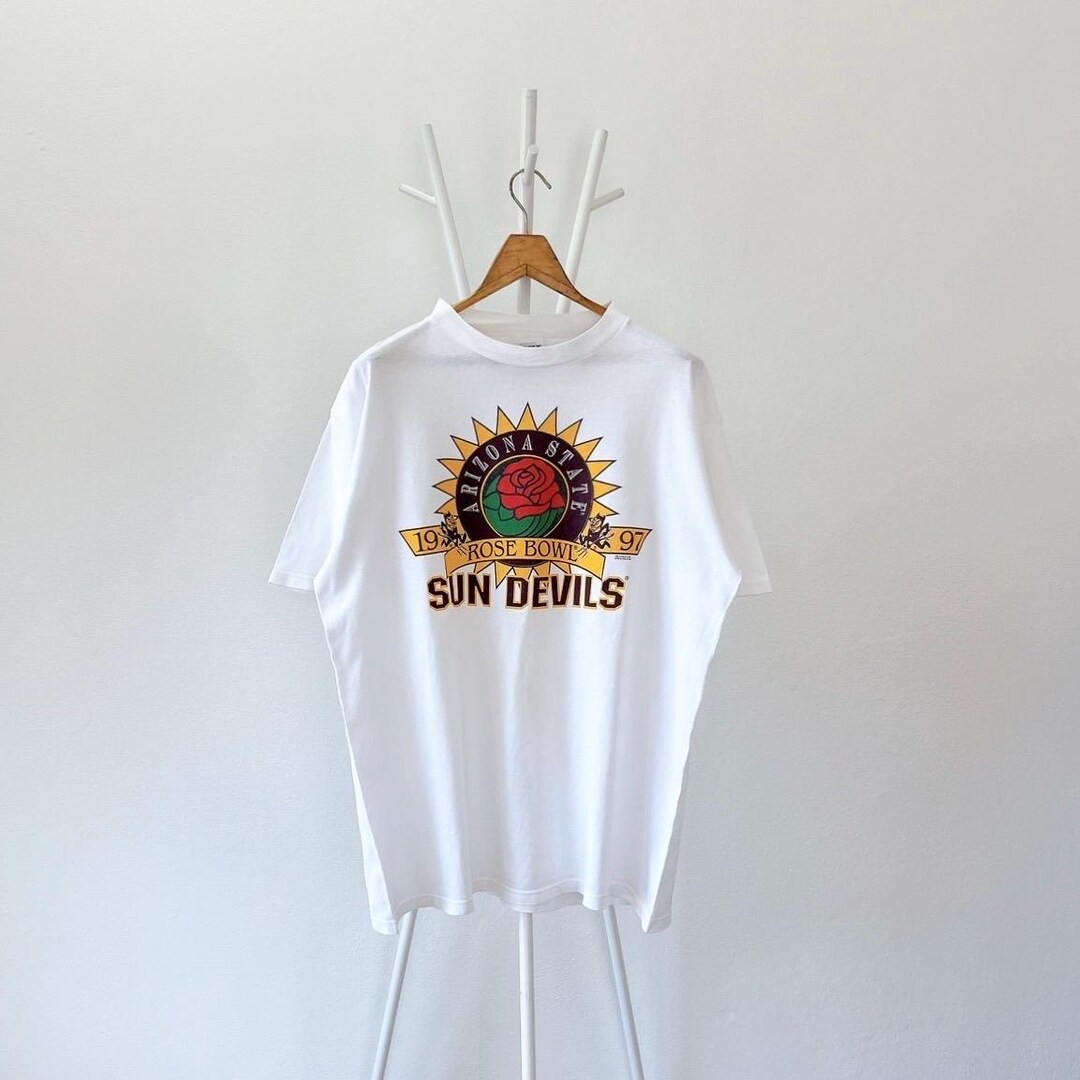 90s Arizona State ASU Sun Devils T-shirt/ XL - Etsy