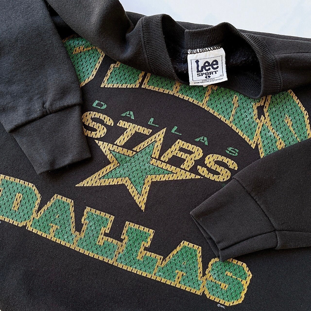 90s Dallas Stars NHL Sweatshirt/ L - Etsy