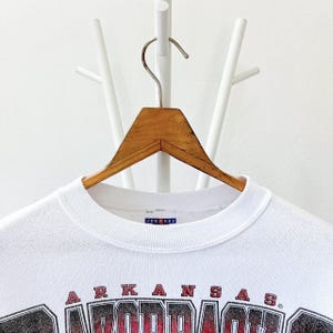 90s University of Arkansas Razorbacks Sweatshirt/ L - Etsy