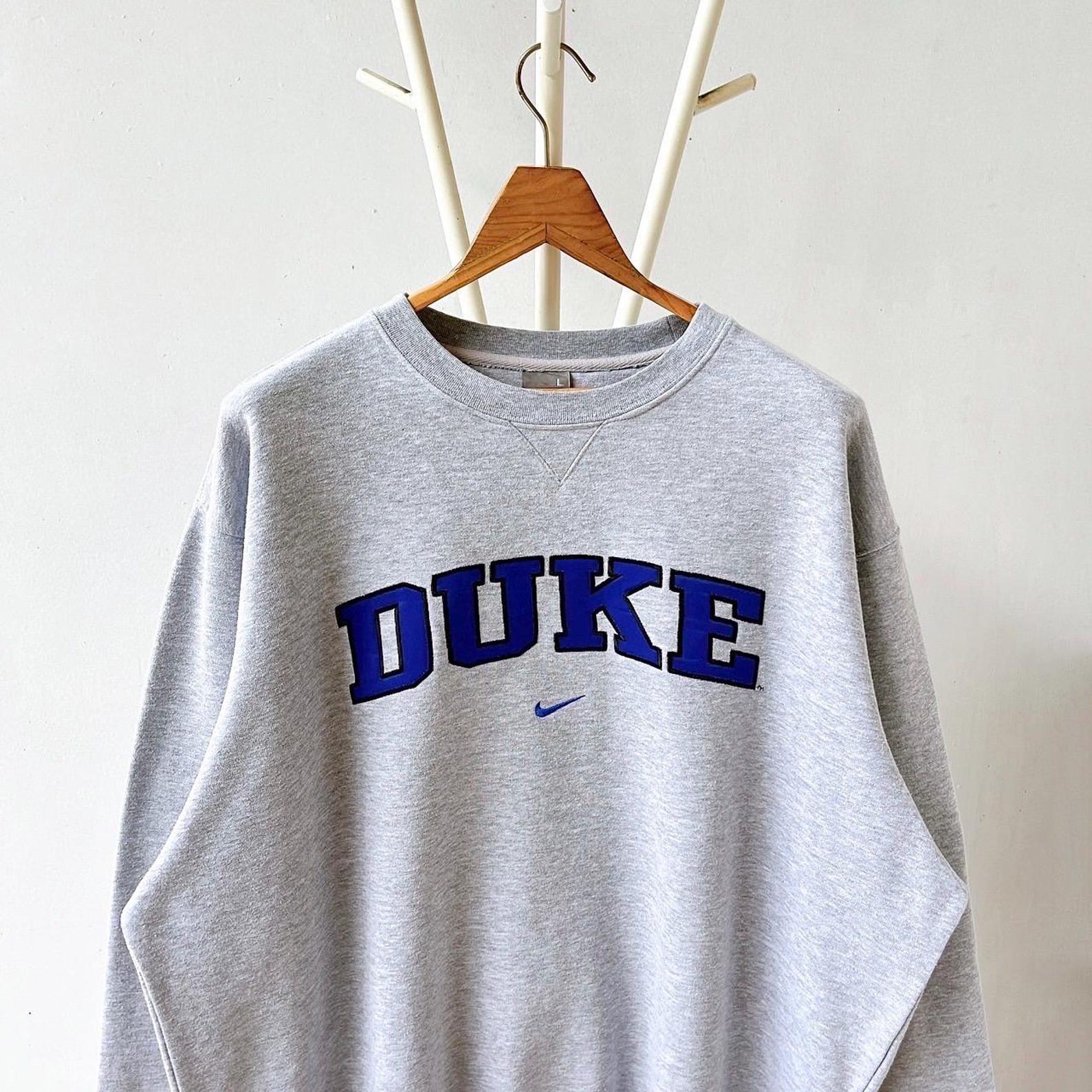 00s Nike X Duke University Blue Devils Sweatshirt/ L - Etsy