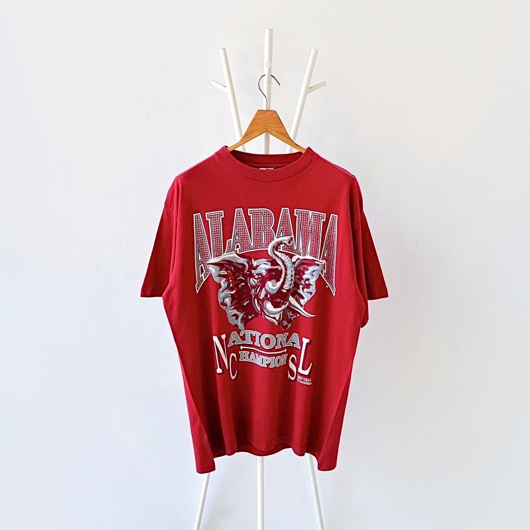 90s University Of Alabama Crimson Tide T Shirt Xl Etsy