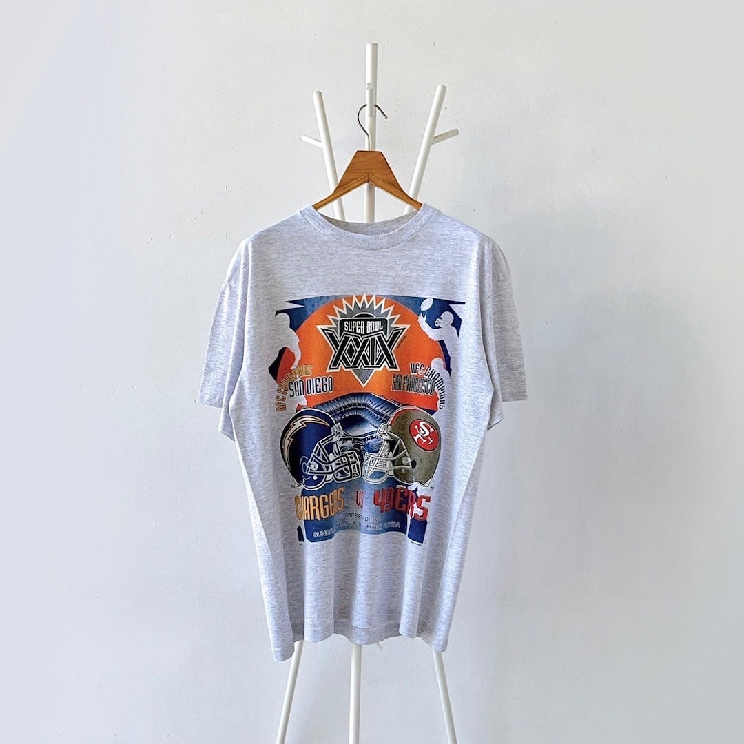 90s San Diego Chargers Vs San Francisco 49ers NFL T-shirt/ XL - Etsy