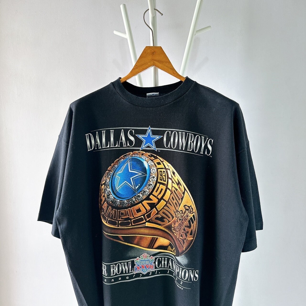 90s Dallas Cowboys NFL Championship Ring T-shirt/ XL - Etsy