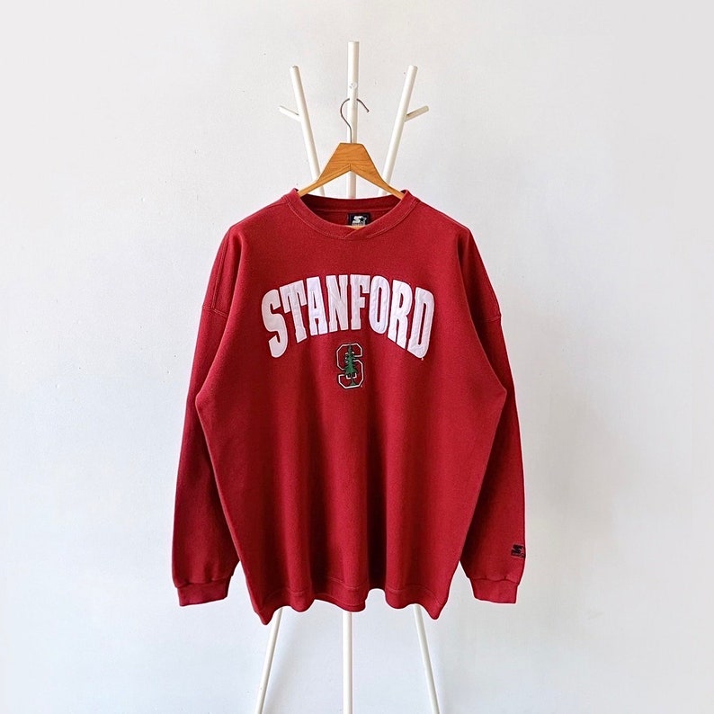 90s Stanford University Crewneck Sweatshirt/ XL - Etsy