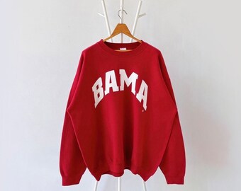 Vintage University of Alabama Crimson Tide Sweatshirt/ XL - Etsy