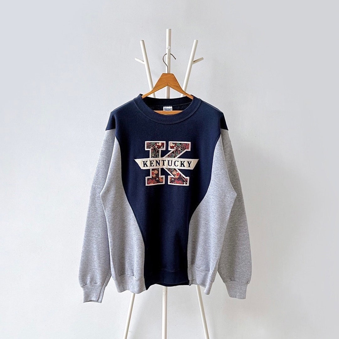 90s Kentucky Custom Rework Sweatshirt/ L - Etsy