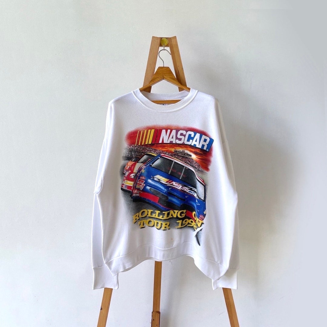 90s NASCAR Rolling on Tour Racing Sweatshirt/ XL - Etsy