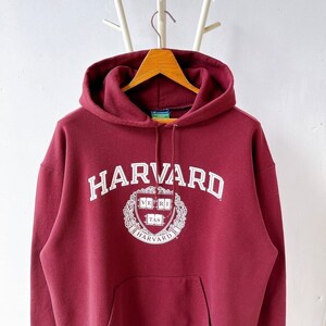 00s Harvard University Hoodie/ L - Etsy