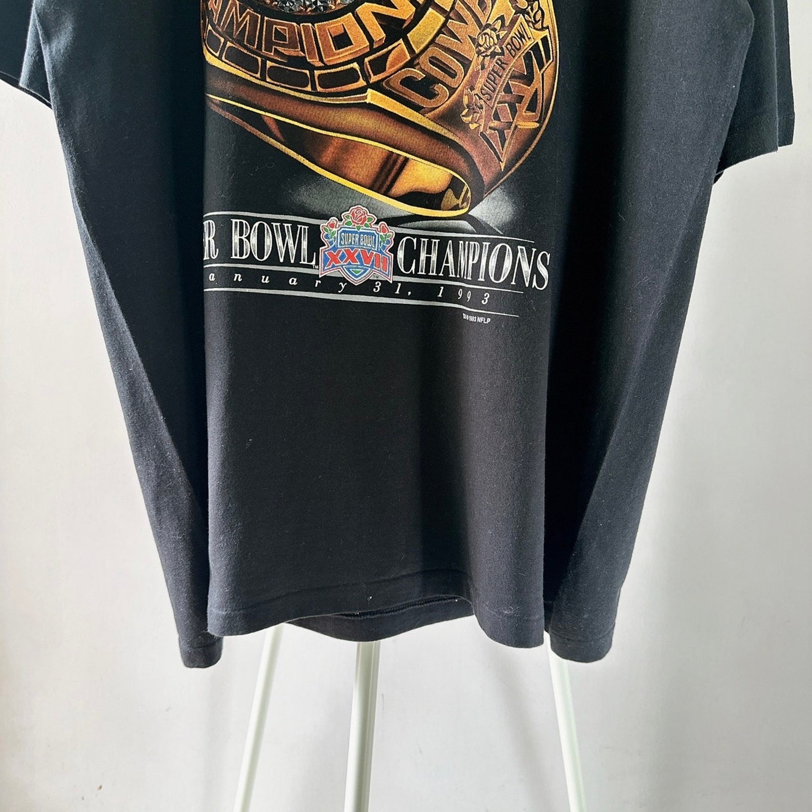 90s Dallas Cowboys NFL Championship Ring T-shirt/ XL - Etsy