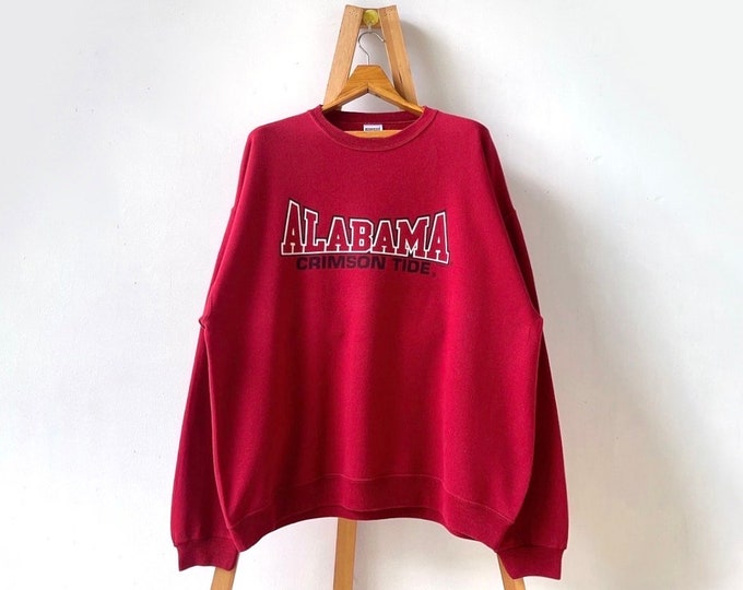 Vintage University of Alabama Crimson Tide Sweatshirt/ XL - Etsy