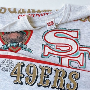 90s San Francisco 49ers NFL OVP T-shirt/ L - Etsy