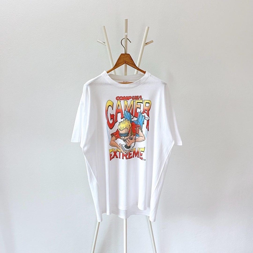 Vintage Comp USA Gamer Extreme Video Game T-shirt/ XL - Etsy