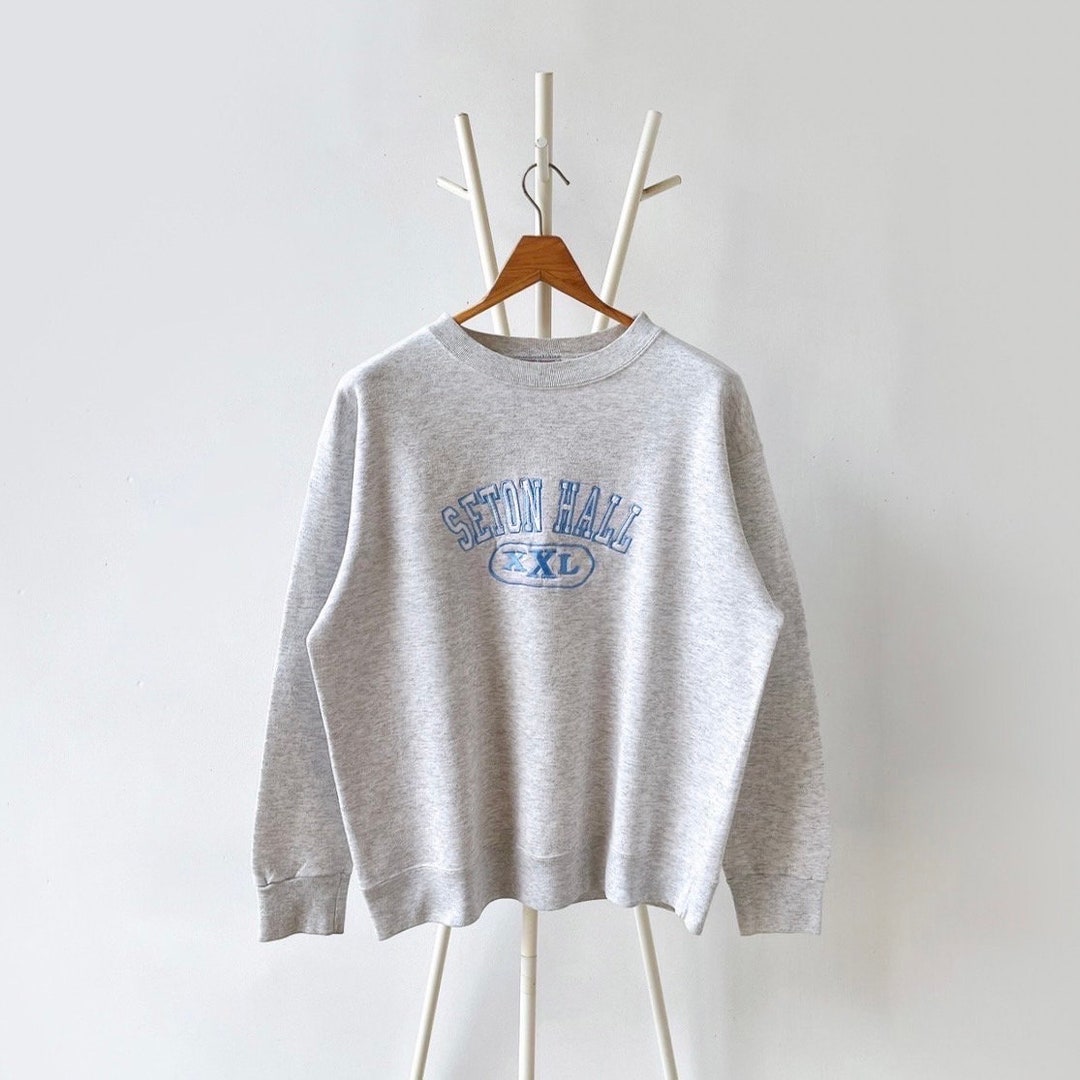 90s Seton Hall University XXL Athletic Sweatshirt/ L - Etsy