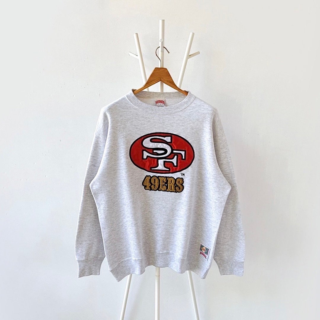 90s San Francisco 49ers NFL Sweatshirt/ L - Etsy