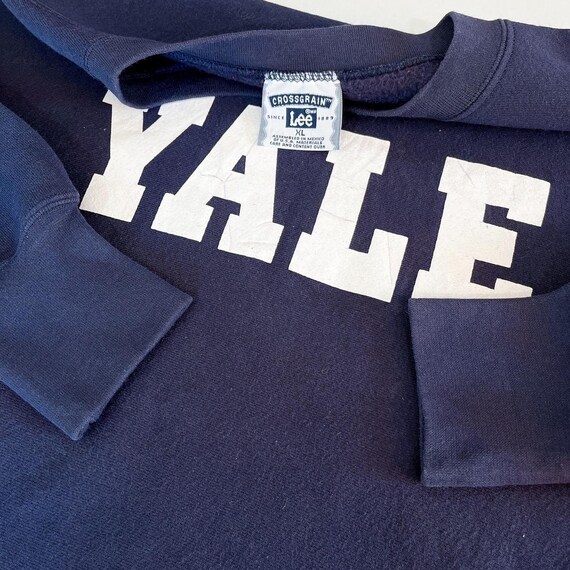 90s Yale University crewneck sweatshirt/ XL - Gem
