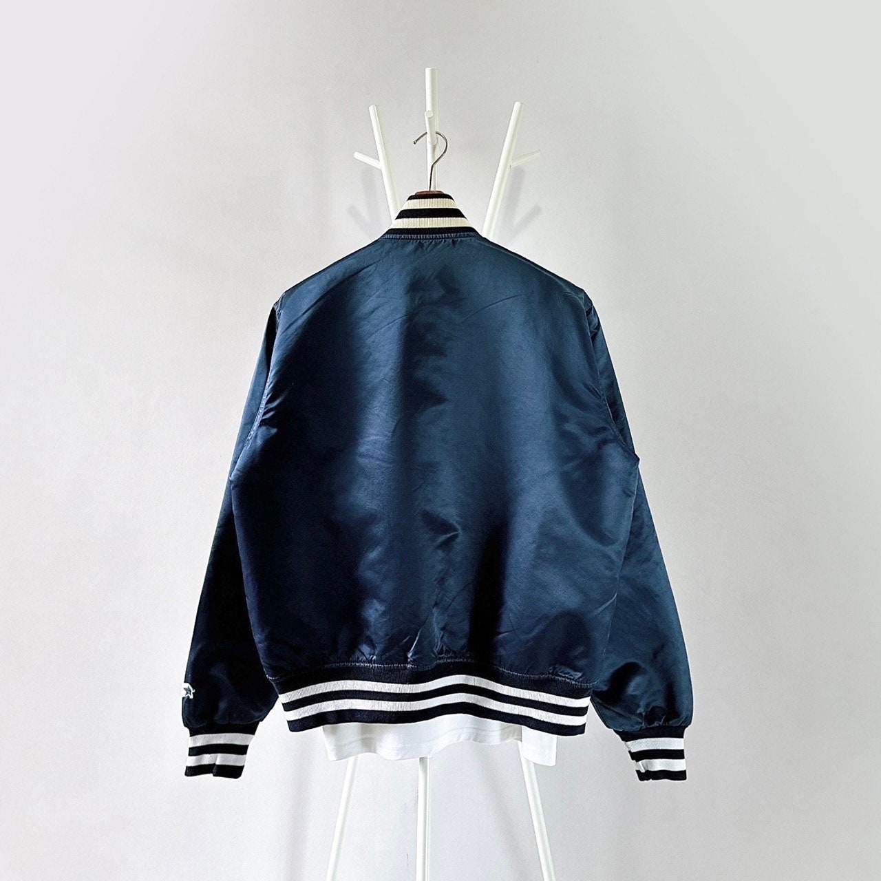 90s New York Yankees MLB Bomber Jacket/ L - Etsy