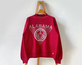 Vintage University of Alabama Crimson Tide Sweatshirt/ XL - Etsy