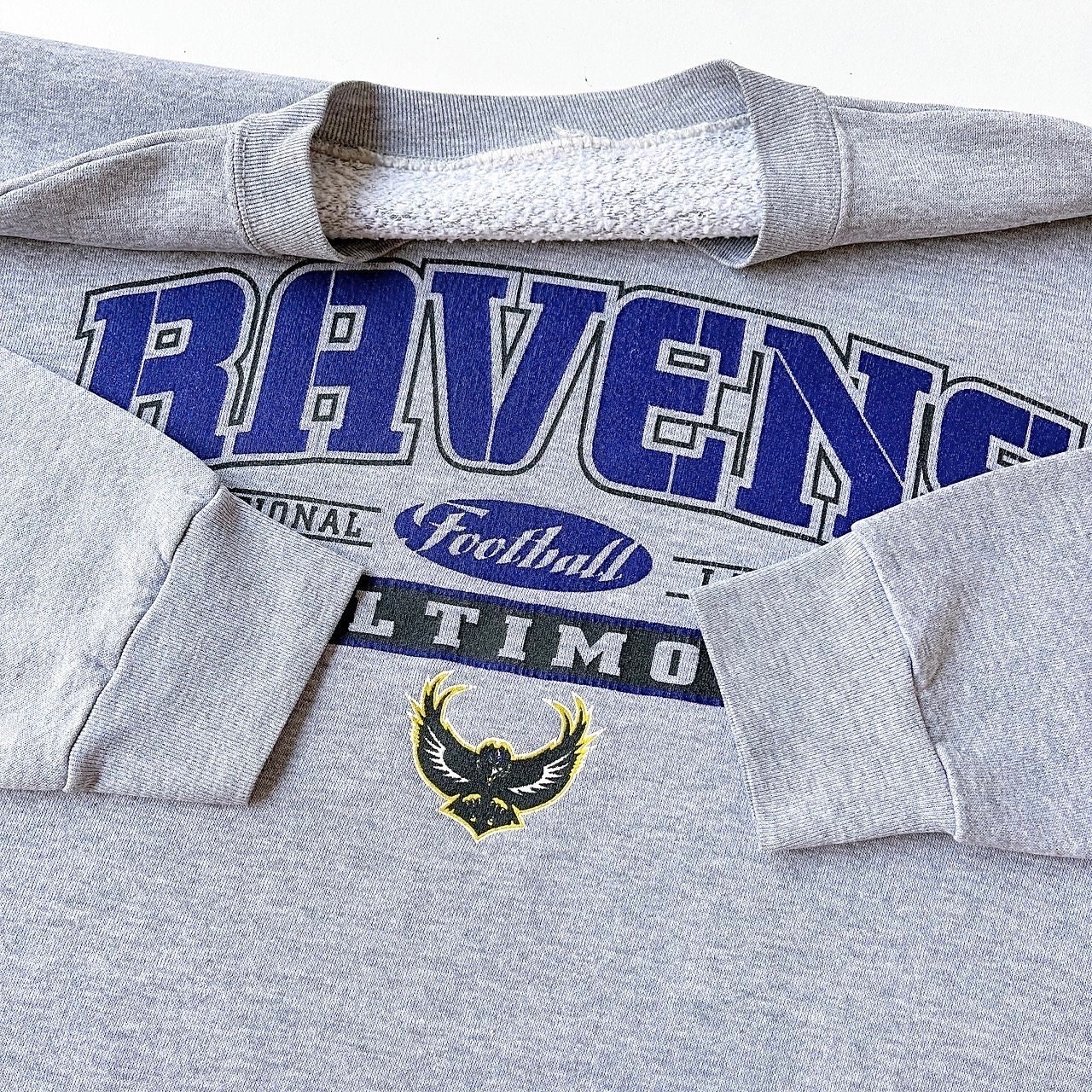 90s Baltimore Ravens NFL Sweatshirt/ XL - Etsy