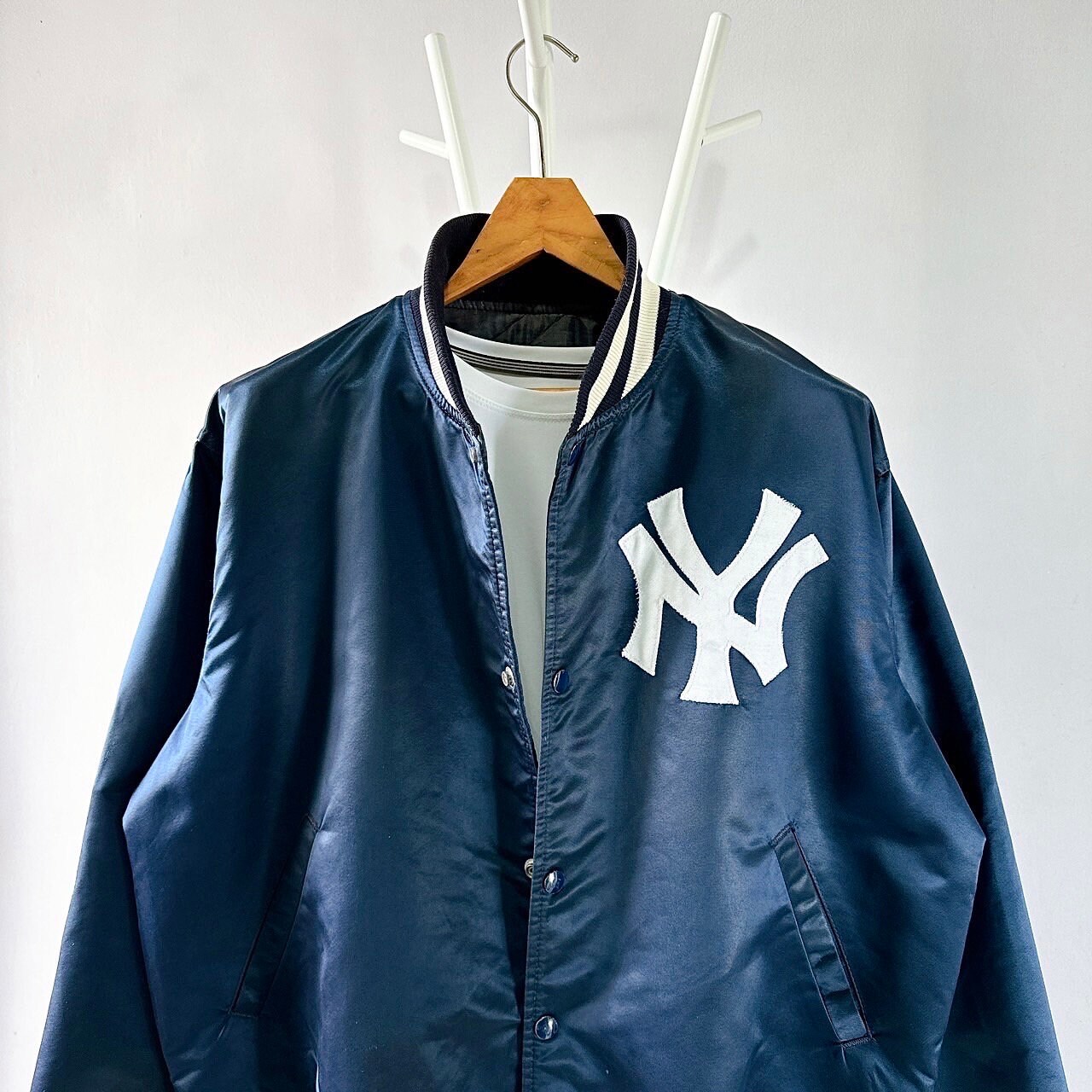 90s New York Yankees MLB Bomber Jacket/ L - Etsy