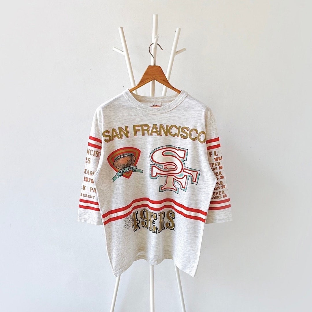 90s San Francisco 49ers NFL OVP T-shirt/ L - Etsy