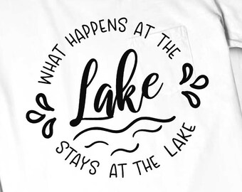 Funny lake quote | Etsy