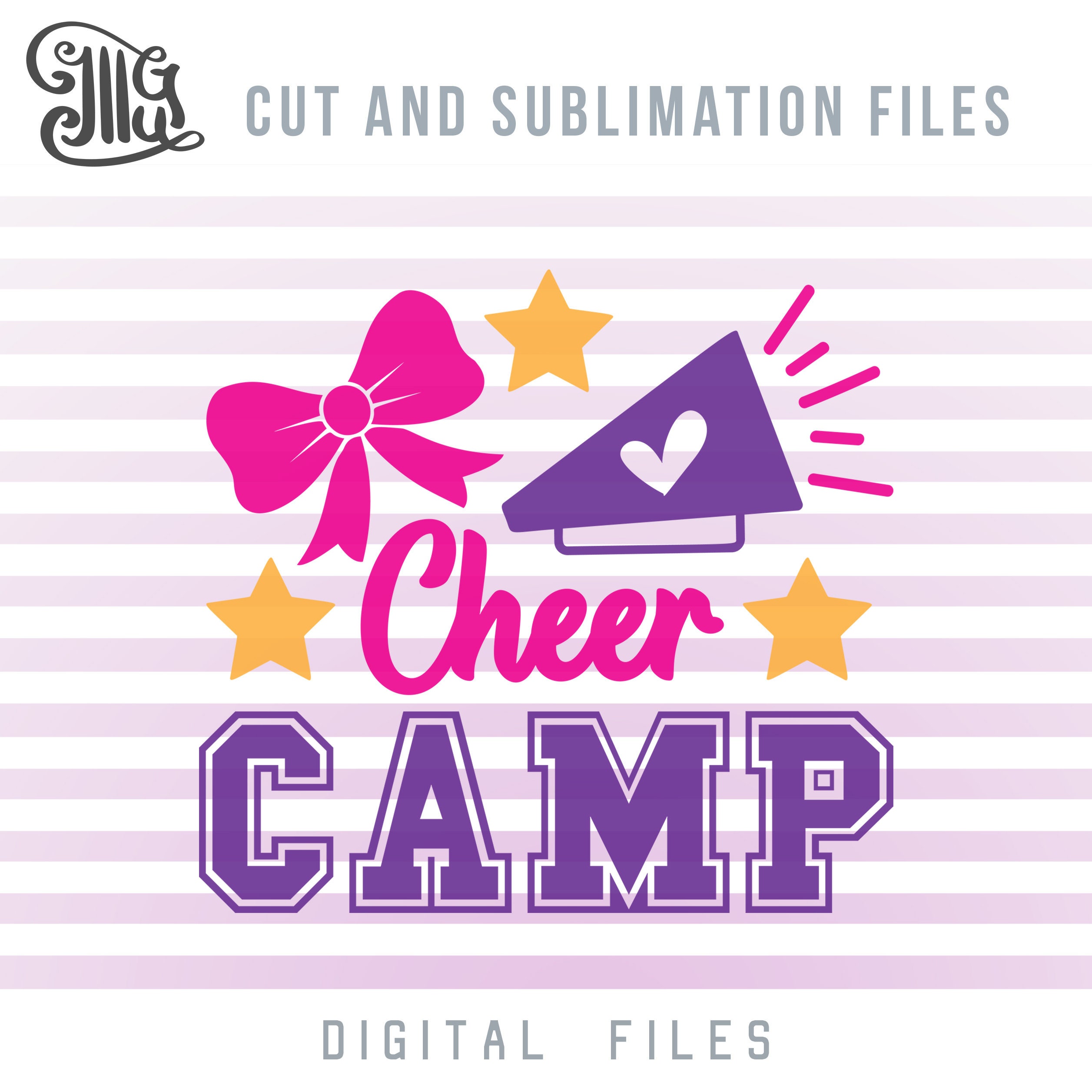 Cheer Camp SVG Cutting Files Cheer Clipart Cheerleaderpng | Etsy