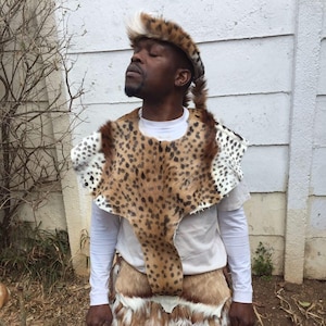 3-in-1 Zulu Ibheshu, Slene, and Umqhele Headband Set - 100% Genuine ...