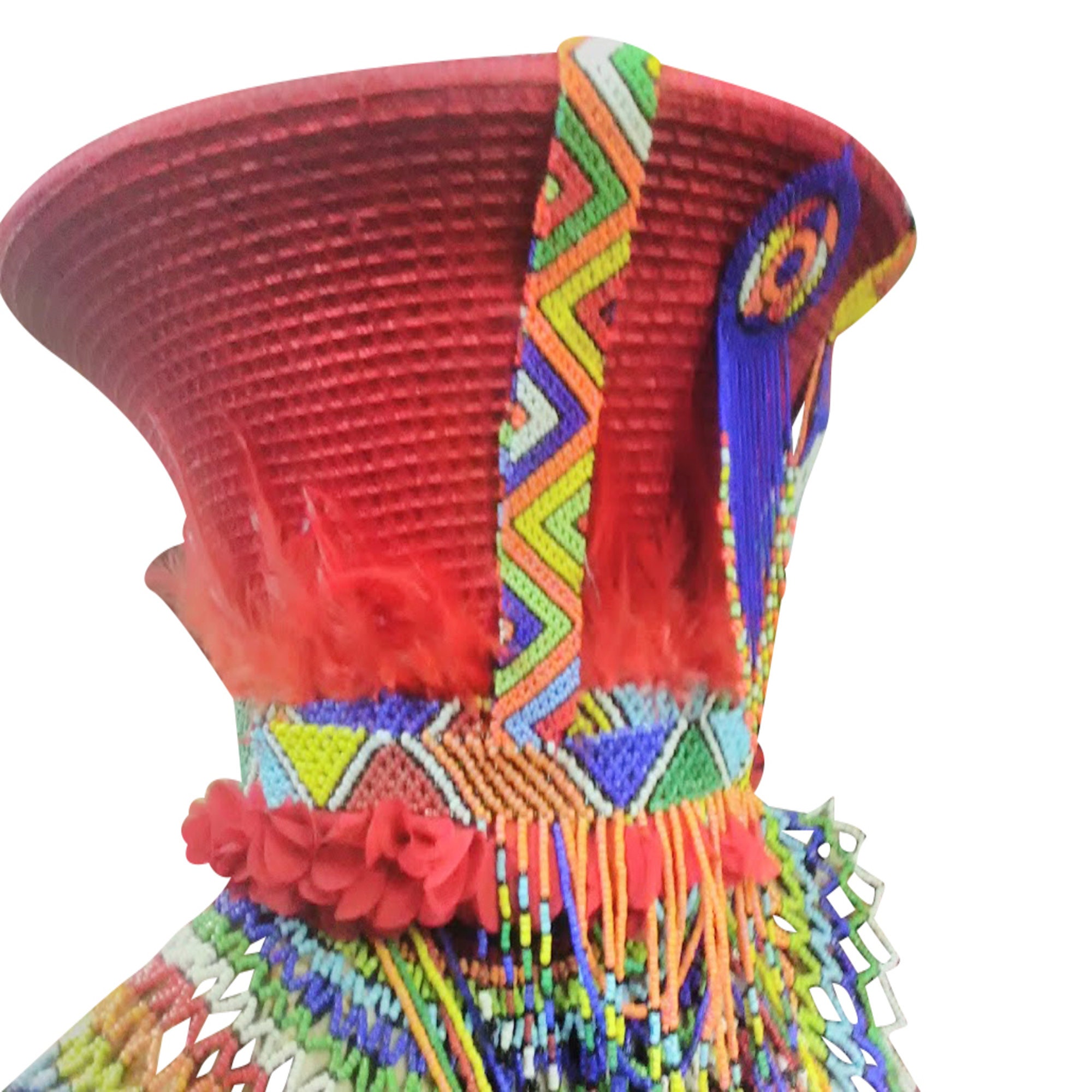 Large Zulu Hat African Hat Isicholo African Bucket Hat - Etsy