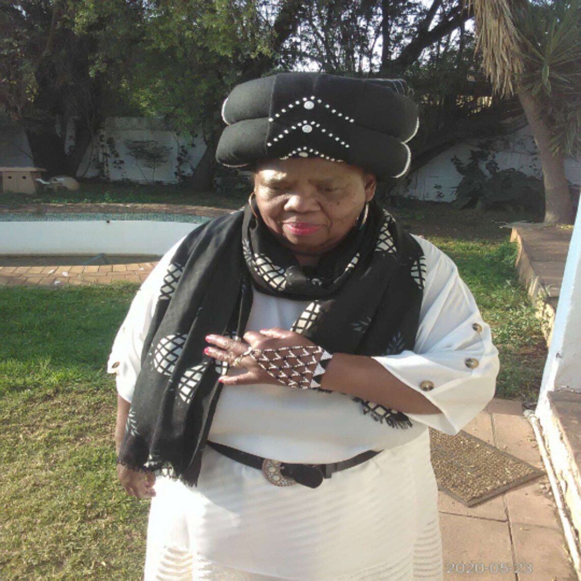 Ready to wear african zulu Xhosa head doek Double Layered | Etsy