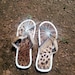 Leopard Print Authentic Zulu Imbadada Sandals Made From Springbok Hide ...