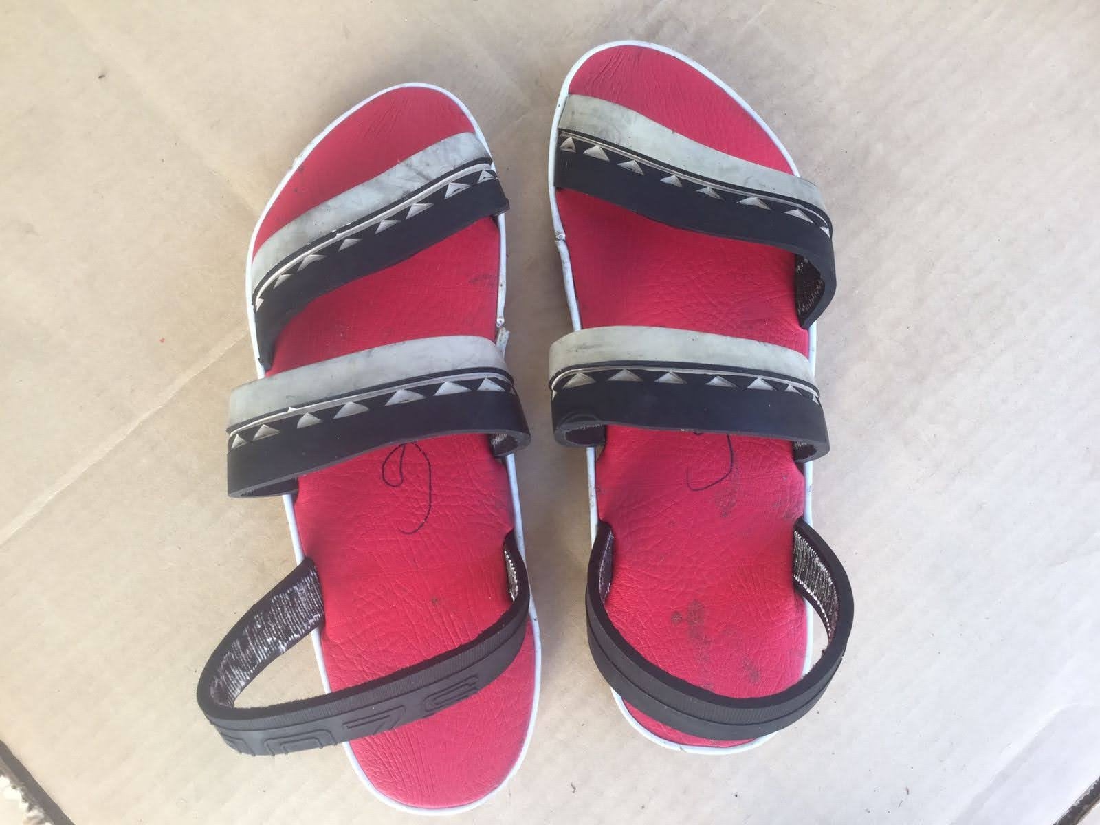 Zulu Rubber Sandals African Shoes Summer Slides Slip On's Traditional ...