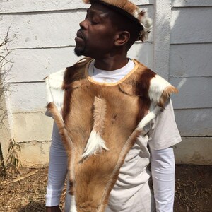 Zulu Royalty Chestguard and Umqhele Headband Set – 100% Authentic ...