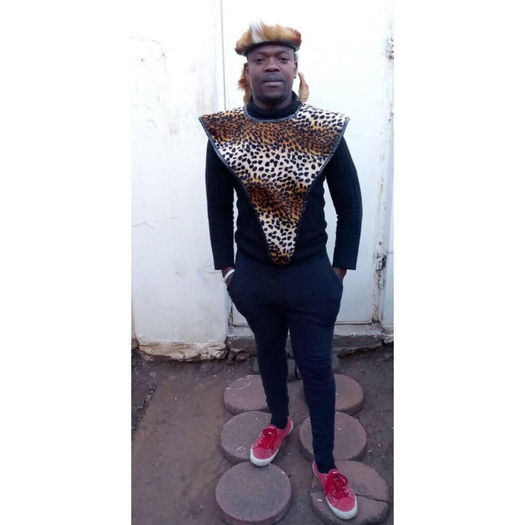 Zulu Vest Chest Guard Mbata Ceremony Wedding Attire for Women and Men ...