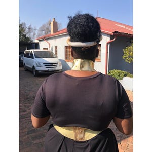 5 in 1 Ndebele Idizila Choker, Bangles, Belt, Beaded Headband & Faux ...