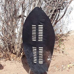 Authentic Extra Large Zulu Shield Handcrafted African Warrior Shield ...