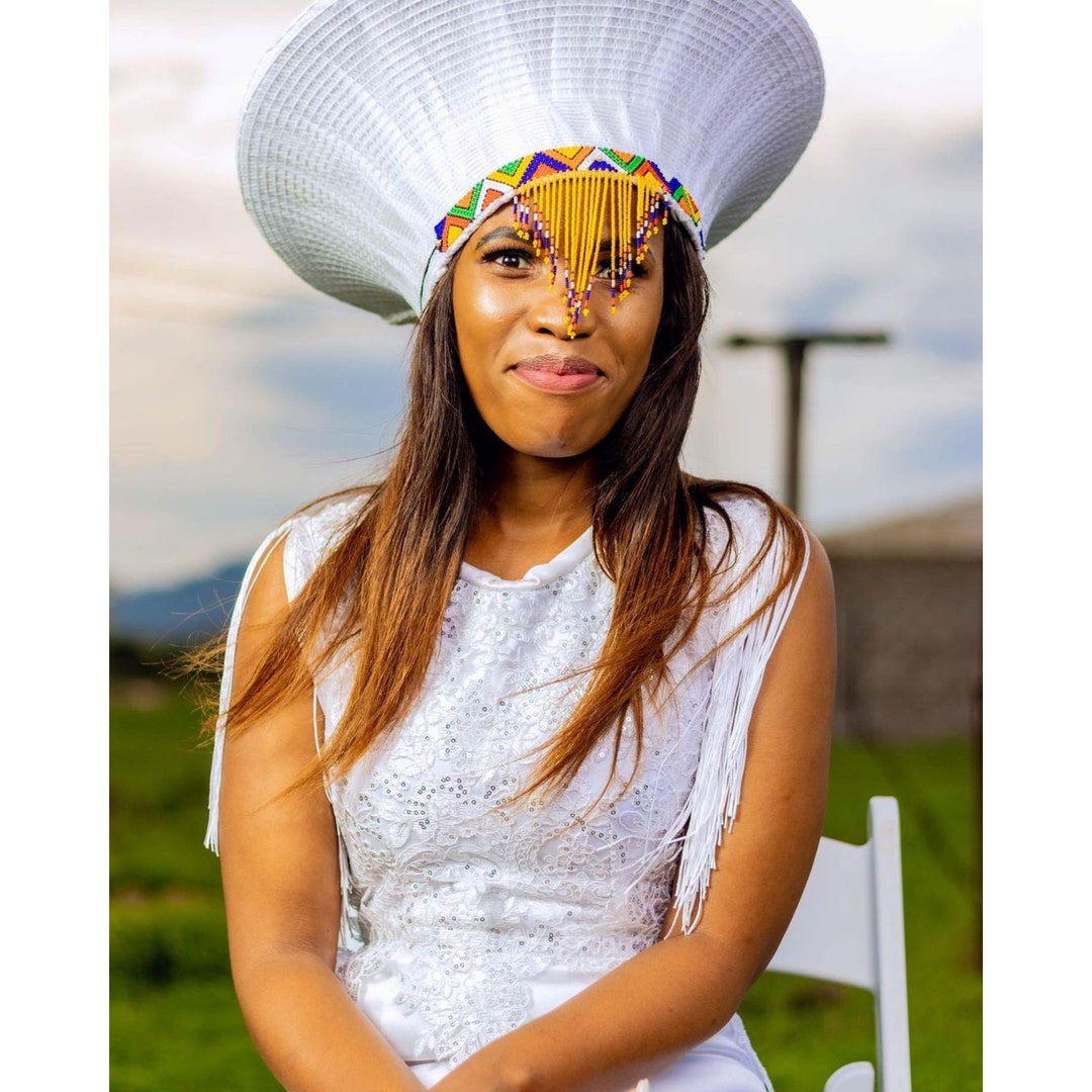 Large Zulu Hat African Hat Isicholo African Bucket Hat - Etsy