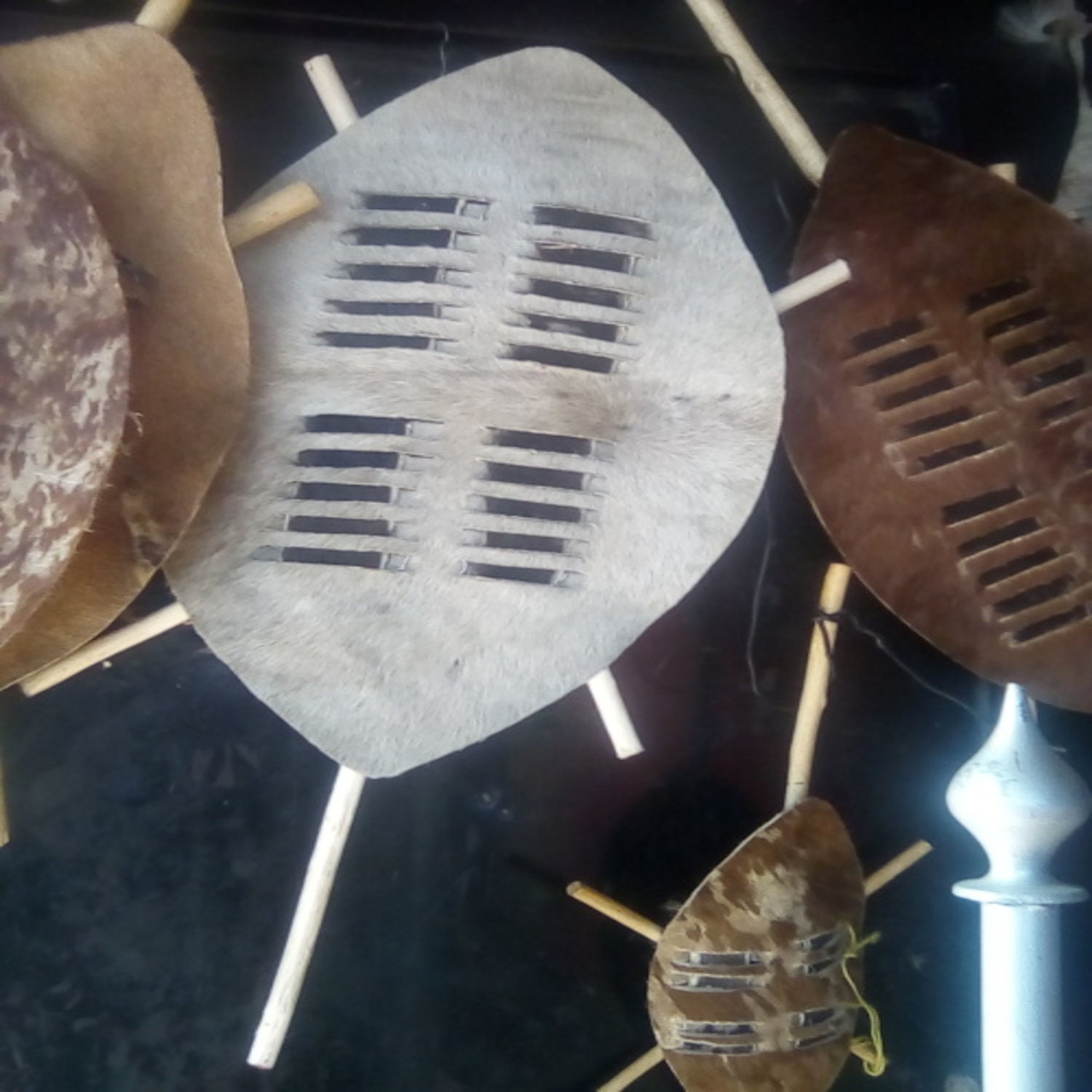 African Zulu Traditional Cultural Shield African Warrior Hat - Etsy UK