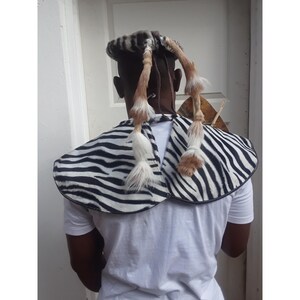 White and Black Zulu Umqhele Mbata Shaka Zulu Ceremony Wedding Attire ...