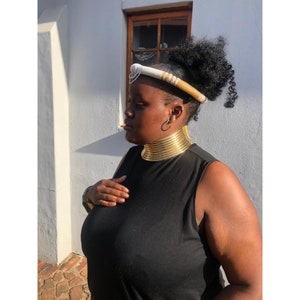 4 in 1 Traditional African Ndebele Neck Chokers, African Traditional ...