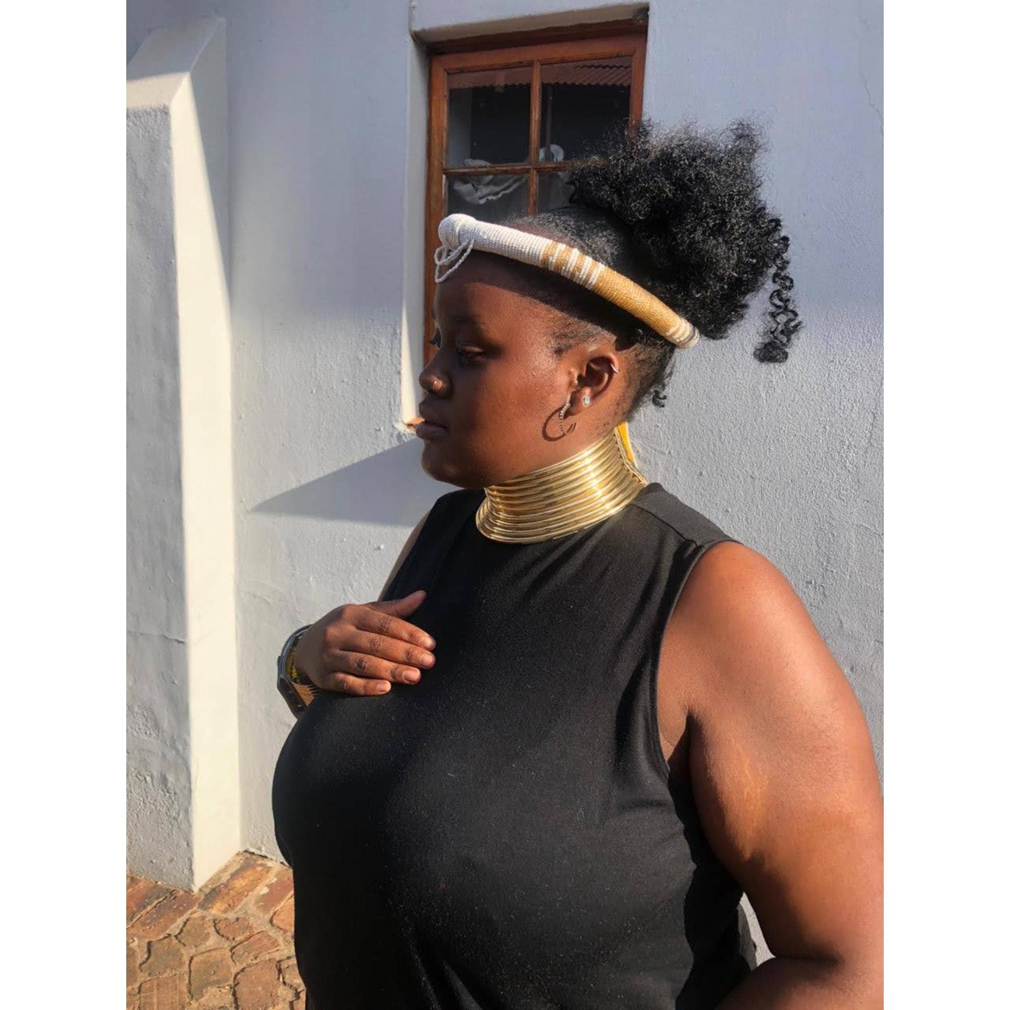 4 in 1 Traditional African Ndebele Neck Chokers, African Traditional ...