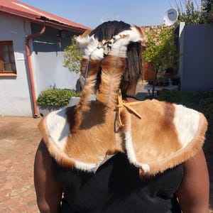 Zulu Royalty Chestguard and Umqhele Headband Set – 100% Authentic ...