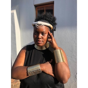 4 in 1 Traditional African Ndebele Neck Chokers, African Traditional ...