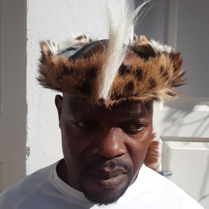 Royalty Umqhele Zulu African Ethnic Hat for Men – Masai Crown Prince ...