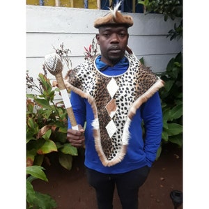 3 in 1 Zulu Umqhele Mbata Shaka Zulu Ceremony Wedding Attire for Women ...