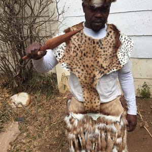 3-in-1 Zulu Ibheshu, Slene, and Umqhele Headband Set - 100% Genuine ...