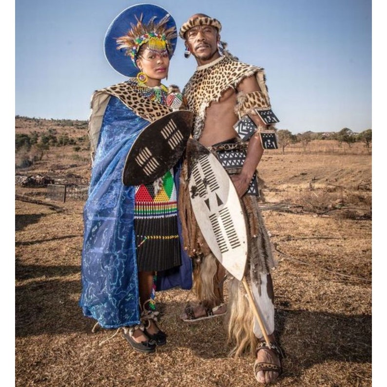 Zulu Chest Guard Mbata Ceremony Wedding Attire for Women and - Etsy